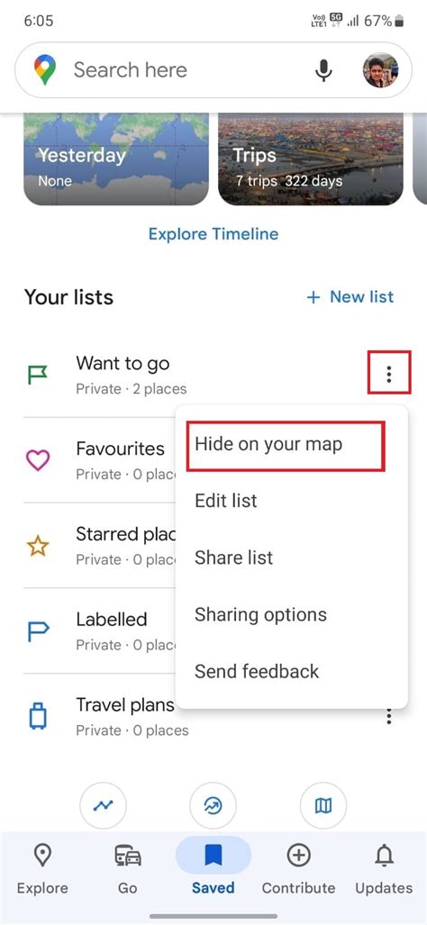 How To Create And Share Google Maps Saved Places List Android And IPhone TechCult