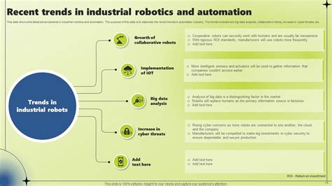 Applications Of Industrial Robotic Systems Powerpoint Presentation Slides Ppt Sample