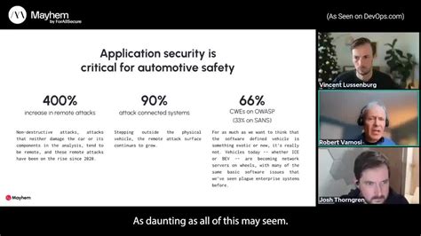 Mayhem On Linkedin Appsec Softwaresecurity Automotivesecurity