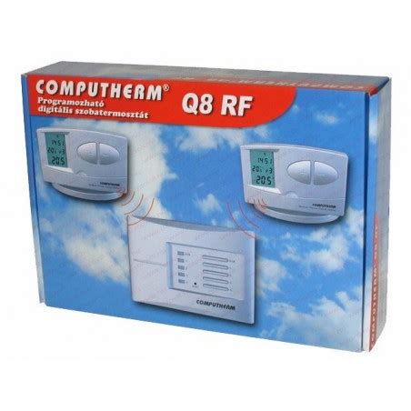 Computherm Q RF TX digitális szobatermosztát rádiós