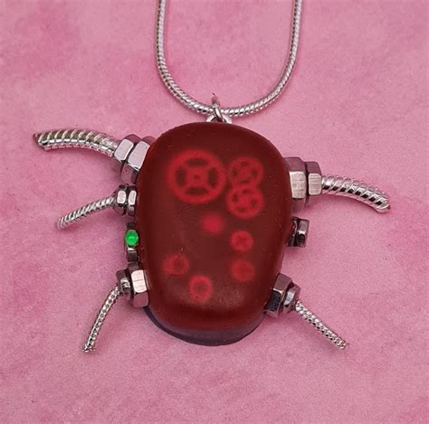 Resident Evil Jill Valentine P30 Injector Necklace Biohazard Candy