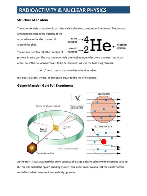 Radioactivity Notes Pdf