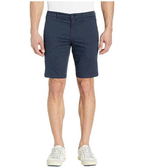 Boss Satin Slim Fit Golf Shorts In Navy Blue For Men Lyst