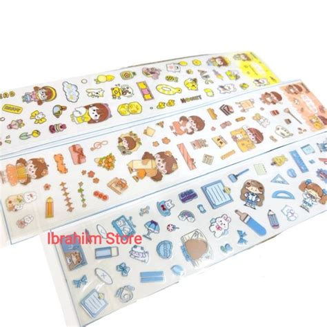 Terlaris Stiker Gemoy Panjang Stiker Viral Panjang Sticker Momo