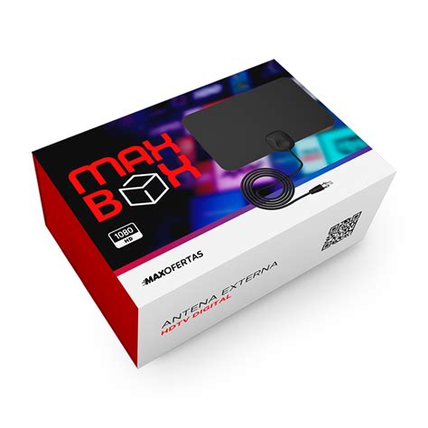 antena libera canais hdtv max box®