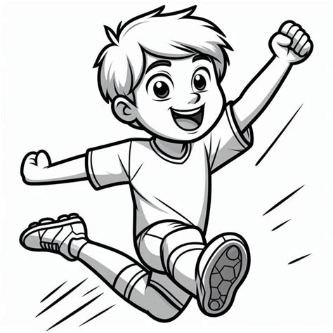 Menino Desenho Para Colorir