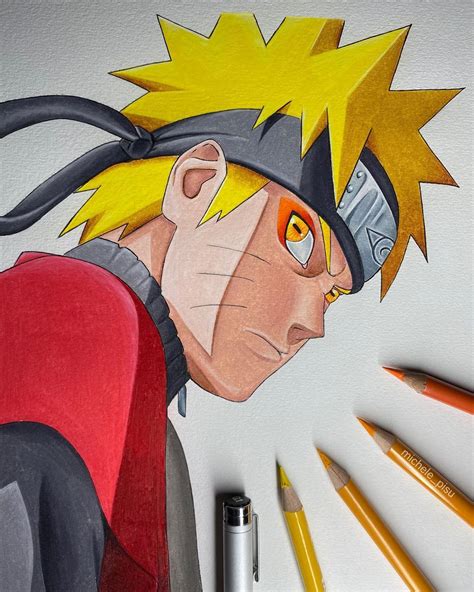 How To Draw Naruto Sage Mode