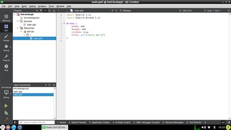 Hmi On Brainy Pi Using Qml Brainy Pi
