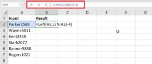 Excel Remove Characters From Right 7 Simple Methods