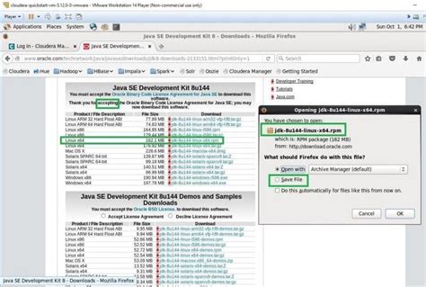 03 Upgrading Java Version In Cloudera Quickstart 800 Java And Big Data Interview Qandas