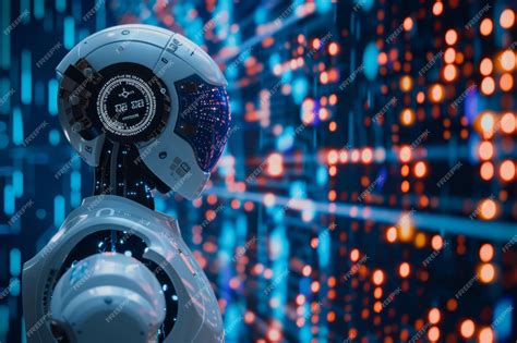 Premium Photo Ai And Deep Learning For Automated Data Analysis And Text Display In Business