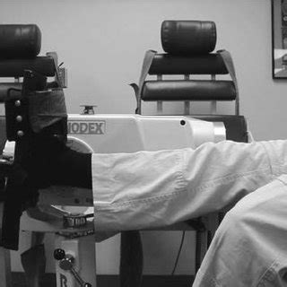 Isokinetic Testing Machine Showing The General Setup For Testing The Download Scientific