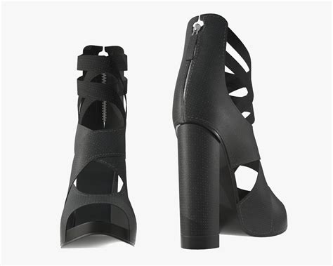 여성 신발 01 3d 모델 19 Max Fbx Obj Free3d