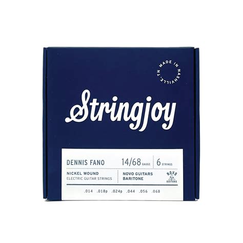 Signature Stringjoy Baritone 14 68 Strings Novo Guitars