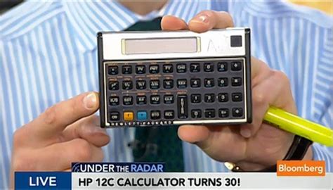 HP C Calculator Turns The Basis Point