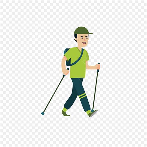 여름 캠프 등산 캐릭터 여름 캠프 등산 등반 인물 야외 운동 등반 Png 일러스트 및 벡터 에 대한 무료 다운로드