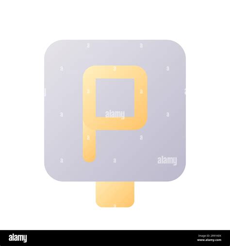 Parking Space Pixel Perfect Flat Gradient Two Color Ui Icon Stock Vector Image And Art Alamy