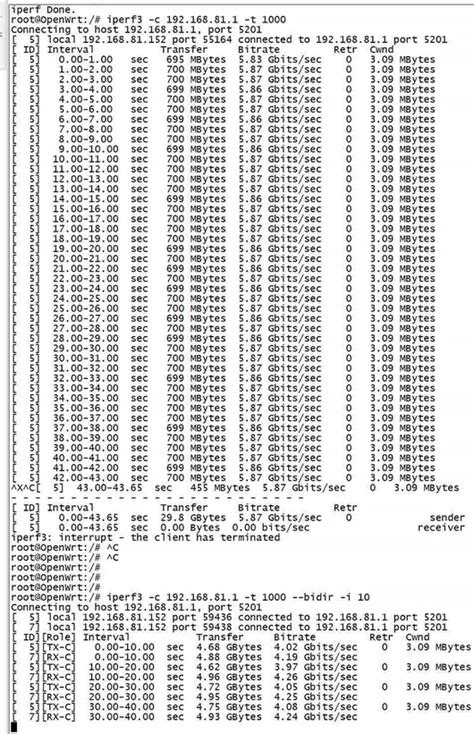 Banana Pi Bpi R4 Iperf3 Speed Test Bpi R4 Bpi R4 Pro Mt7988 Banana Pi Single Board Computer