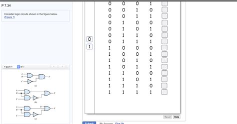 Solved P 734 Part A Consider Logic Circuits Shown In The