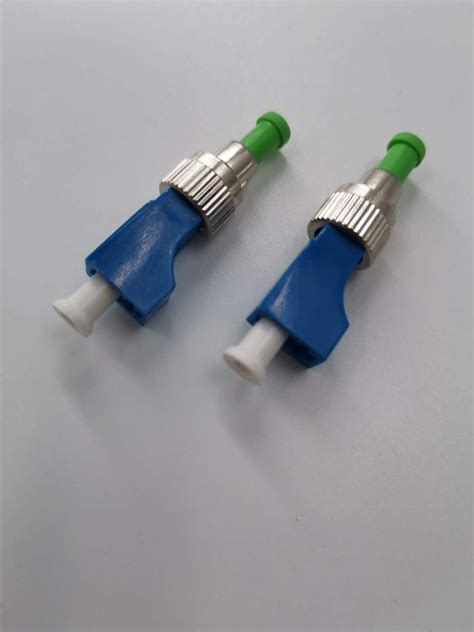 Lc Upc Female To Fc Apc Male Singlemode Simplex Fiber Adapter Lc Adapter