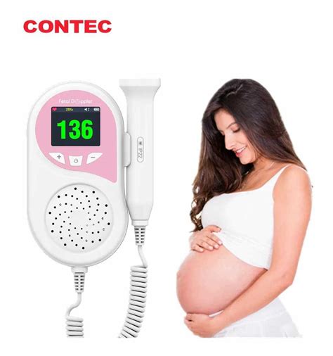 Contec 10b Pocket Fetal Doppler Hand Held Fetal Heart Rate Detection Device Online At Best