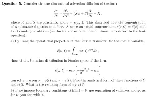 Question 5 Consider The One Dimensional