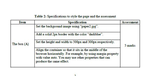 Question 2 20 Marks Given An Html And Css Files