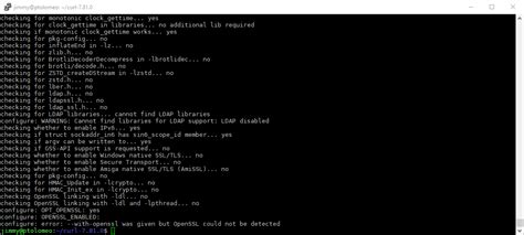 Instalando La última Versión De Curl Ks7000wp
