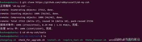 ubuntu版本安装zsh、配置ohmyzsh及插件、主题更换 ubuntu ohmyzsh csdn博客