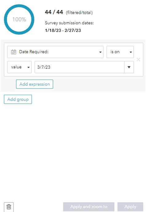 solved date filter not working for any survey123 response esri