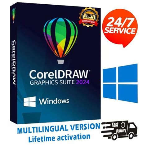 Coreldraw Graphics Suite 2024 Version Installable Complete Pour Windows