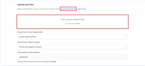 Highlevel Step By Step Tutorial Import Contacts And Opportunities In One