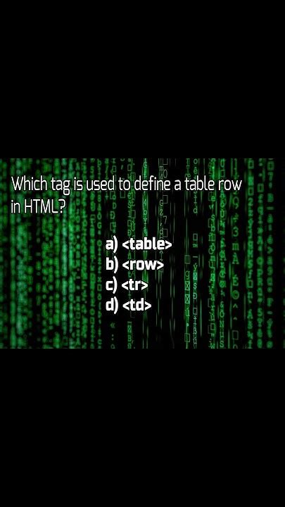 Html Table Rows Webdevelopment Codinglife Webdevtips Programmingtutorial Youtube