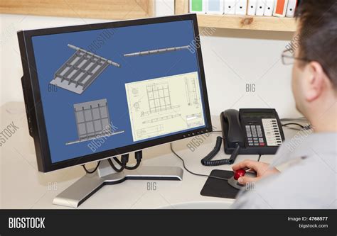 Cad Designer Image Photo Free Trial Bigstock