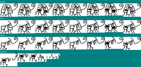 The Spriters Resource Full Sheet View Doodlebob And The Magic Pencil Dx Doodlers Cut