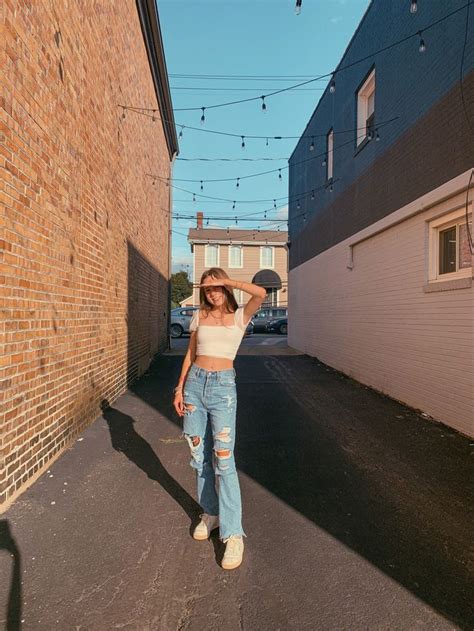 Ryleehayden On Insta Bikinis Ripped Jean Fashion