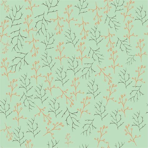 분기 원활한 패턴 프리미엄 벡터