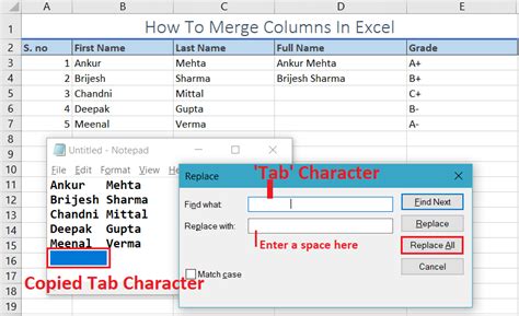 How To Merge Columns In Microsoft Excel Without Data Loss