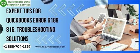 Expert Tips For Quickbooks Error 6189 816 Troubleshooting Solutions Thebarbecueking Medium