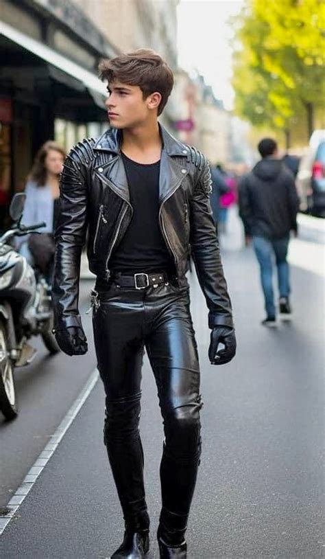 Men Wearing Leather Artofit