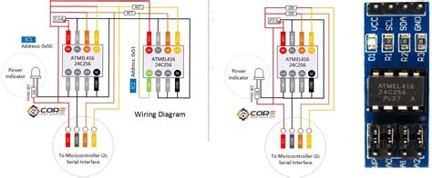 Working On 24c256 Eeprom 256kbit 32 Kbyte Serial Memory Data Storage On I2c Bus Artofit