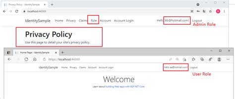Load Different Views Dependant On User Role Core Mvc Stack Overflow