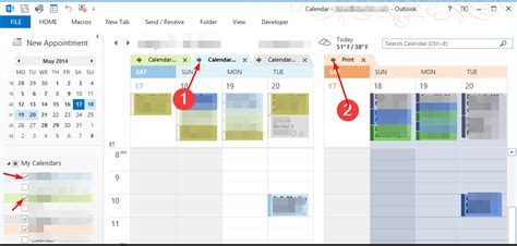 How To Overlay And View Multiple Outlook Calendars At The Same Time