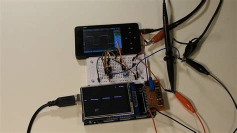 How 2 Arduino Oscilloscope Youtube