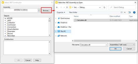 Calling A C Net Function In Labview