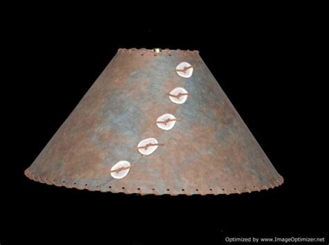 Blue And Rust Lamp Shade Rustic Artistry Blue And Rust Lamp Shade Rustic Artistry