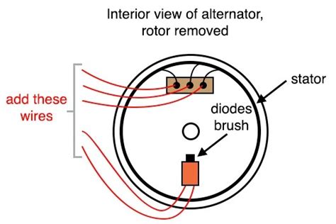 12 Volt Alternator Wiring Diagram Wiring Flow Schema