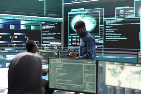 Cyber Defense Team Working Governmental Security Operations Center