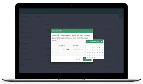 New Feature Create Schedules From The Web Terminal Blog Ministry
