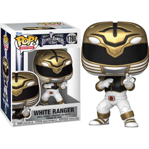 Mighty Morphin Power Rangers White Ranger Pop Coco Toys